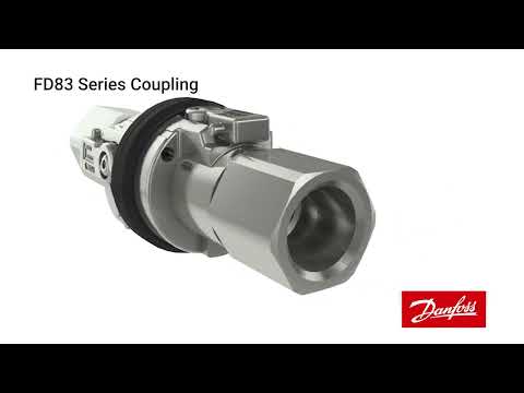 Danfoss FD83 series quick-disconnect couplings – JCTEnergy